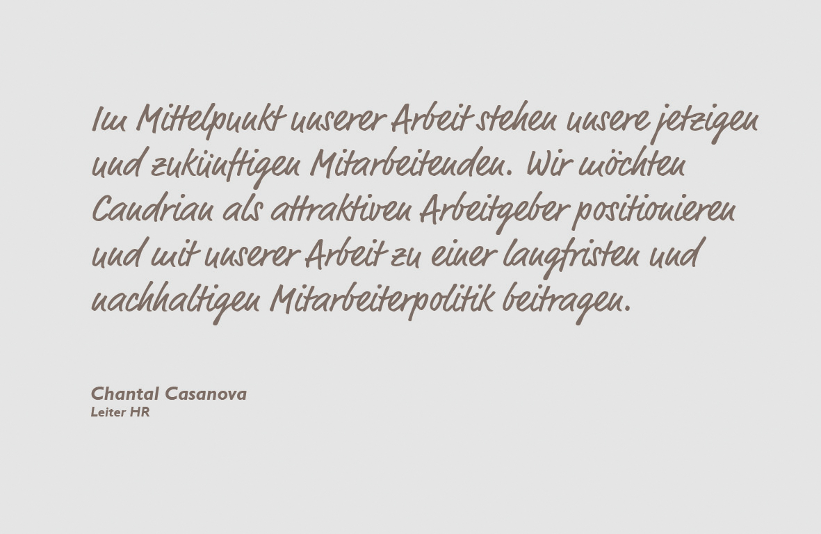 Unternehmensprofil - Candrian Catering AG